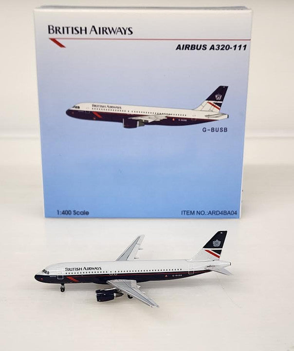 ARD4BA04 | ARD Models 1:400 | Airbus A320-100 British Airways G-BUSB ...