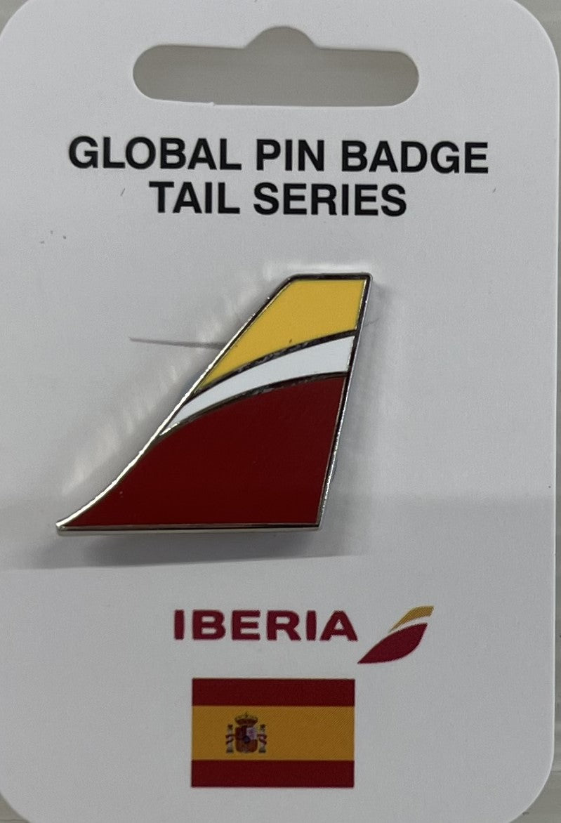 PINIBE | ARD Souvenirs Pin Badges | Tail Pin - Iberia