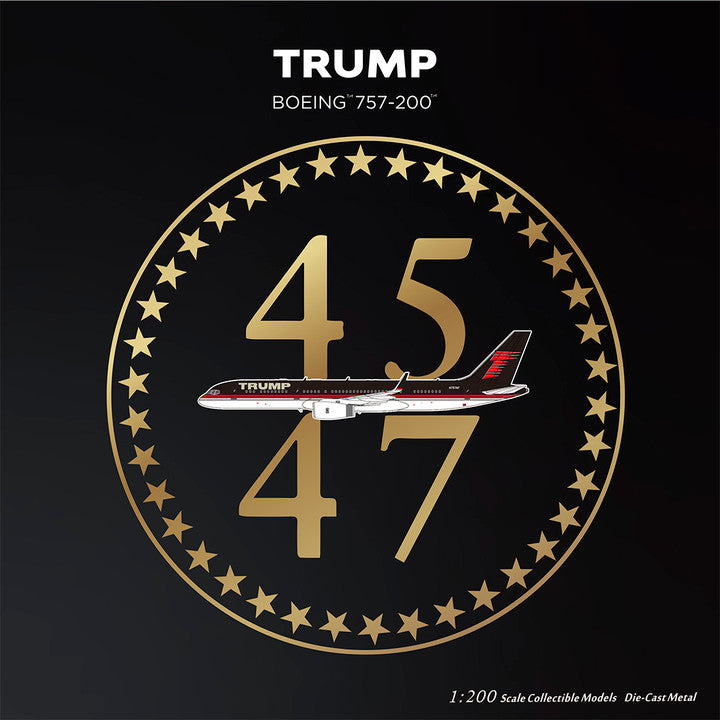 42038 | NG Models 1:200 | Boeing 757-200/w The Trump Organization N757 ...