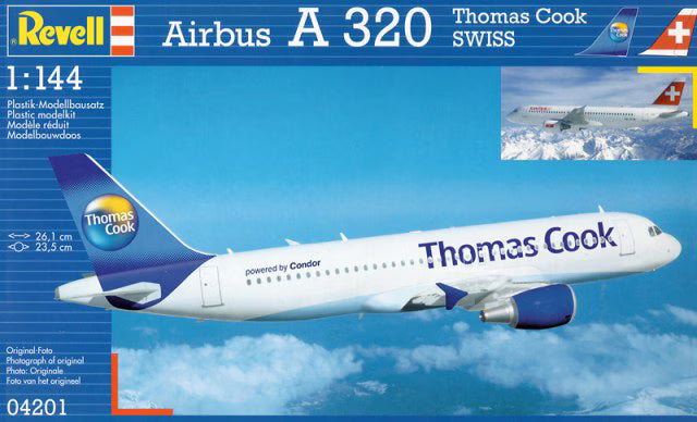 REV04201 | Revell 1:144 | Airbus A320, Thomas Cook/Swiss (model kit ...